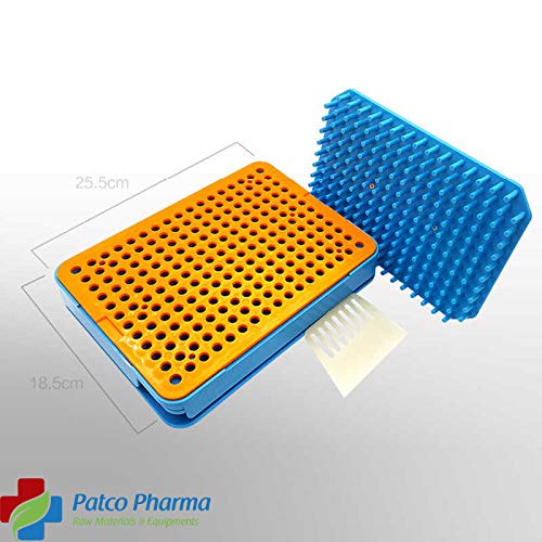 200-Holes Size 00 ABS Manual Capsule Filling (950mg) | Effortlessly ...