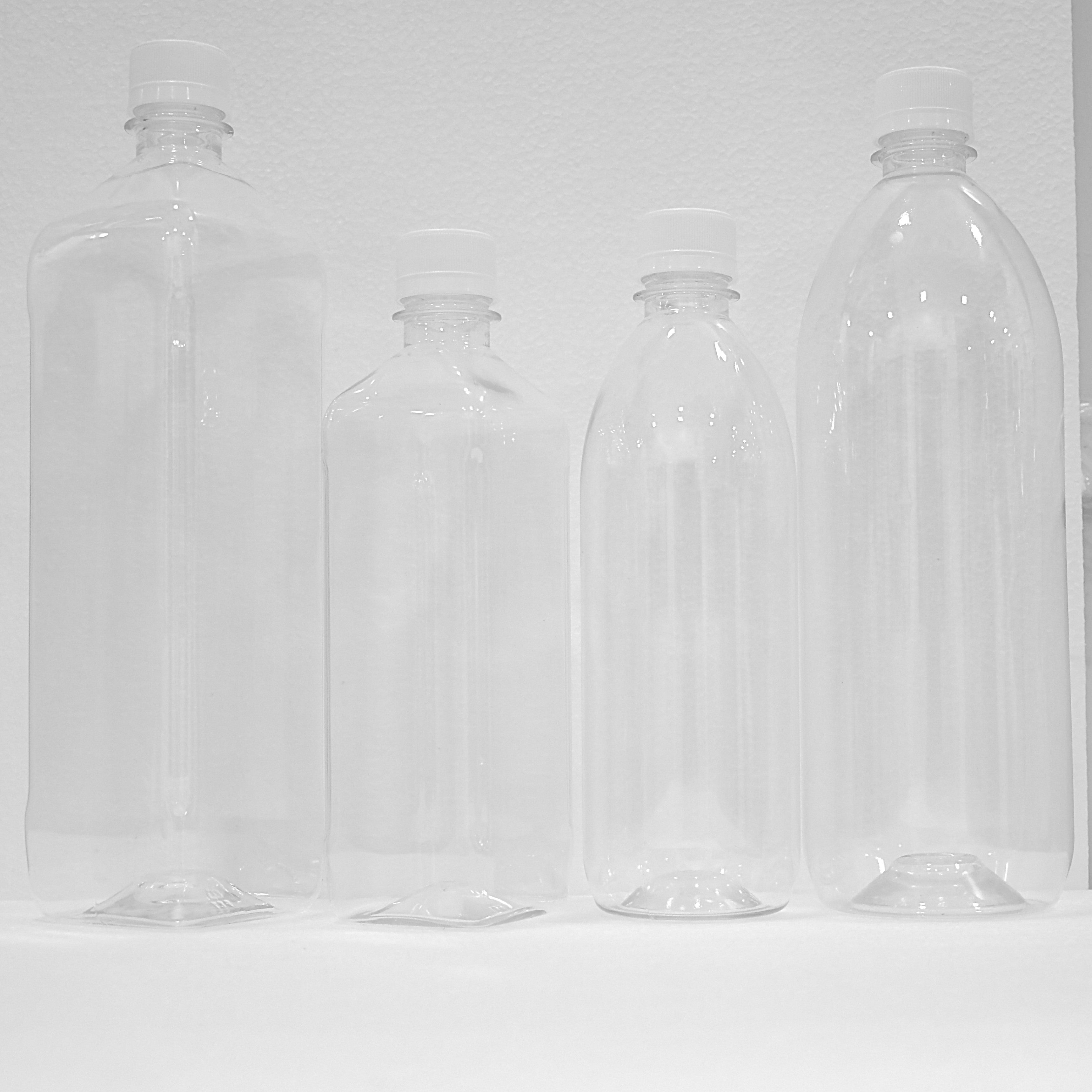 Patco Pharma PP Plastic Transparent Multi-Use Square Juice Bottles – S ...