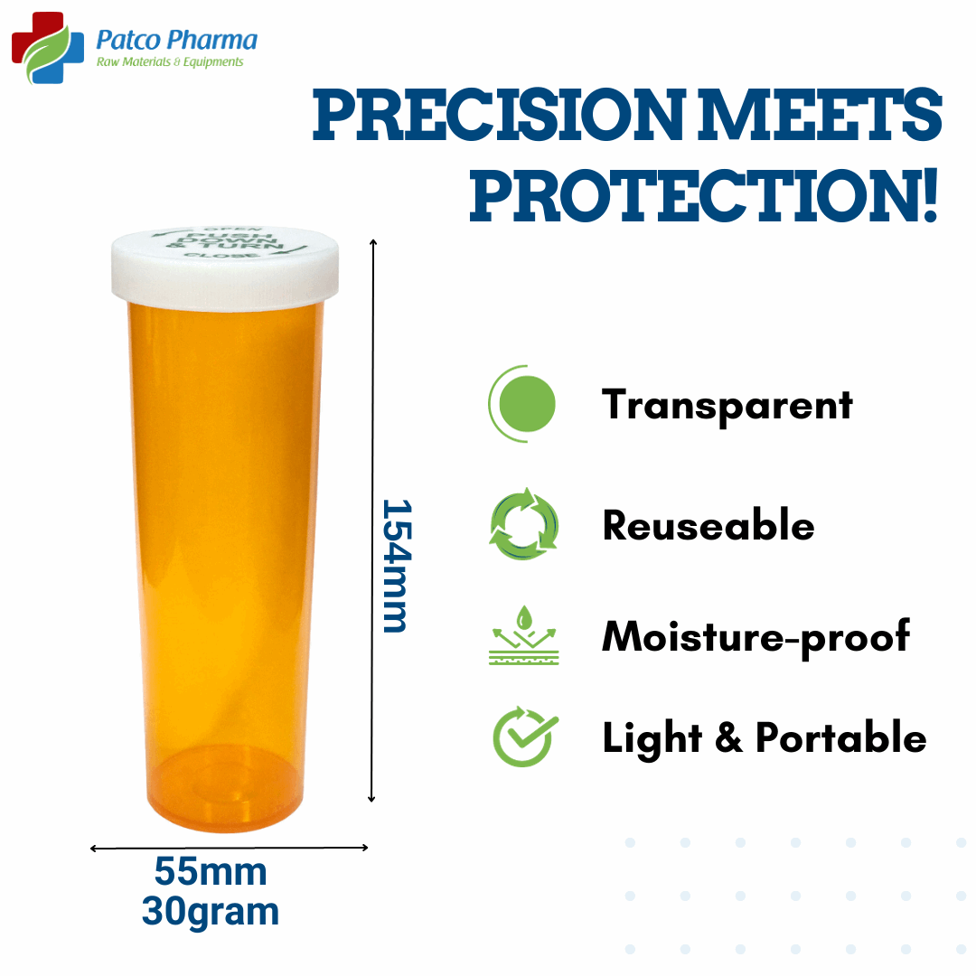 High-Quality 60 Dram Vials for Medication Storage | Patco Pharma ...