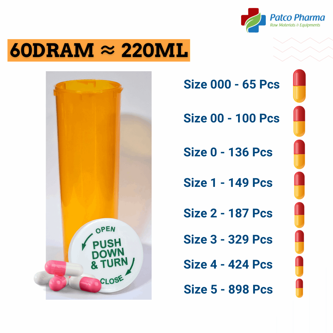 High-Quality 60 Dram Vials for Medication Storage | Patco Pharma ...