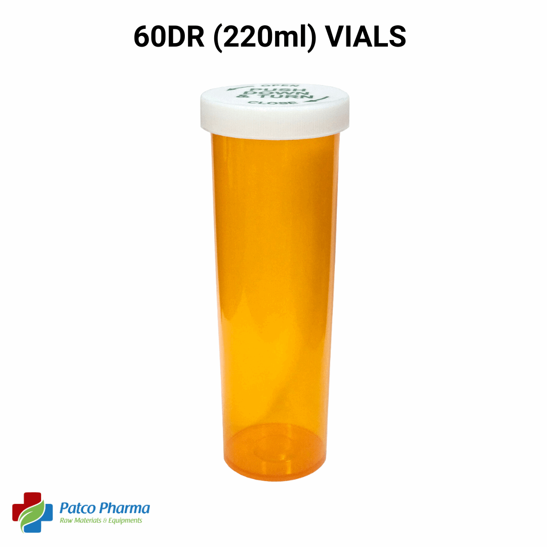 High-Quality 60 Dram Vials for Medication Storage | Patco Pharma ...