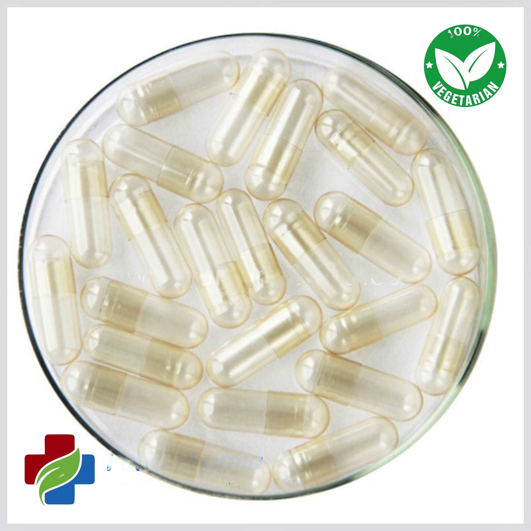 Size 00 Clear Transparent Empty Gelatin Capsule (950mg powder capacity ...