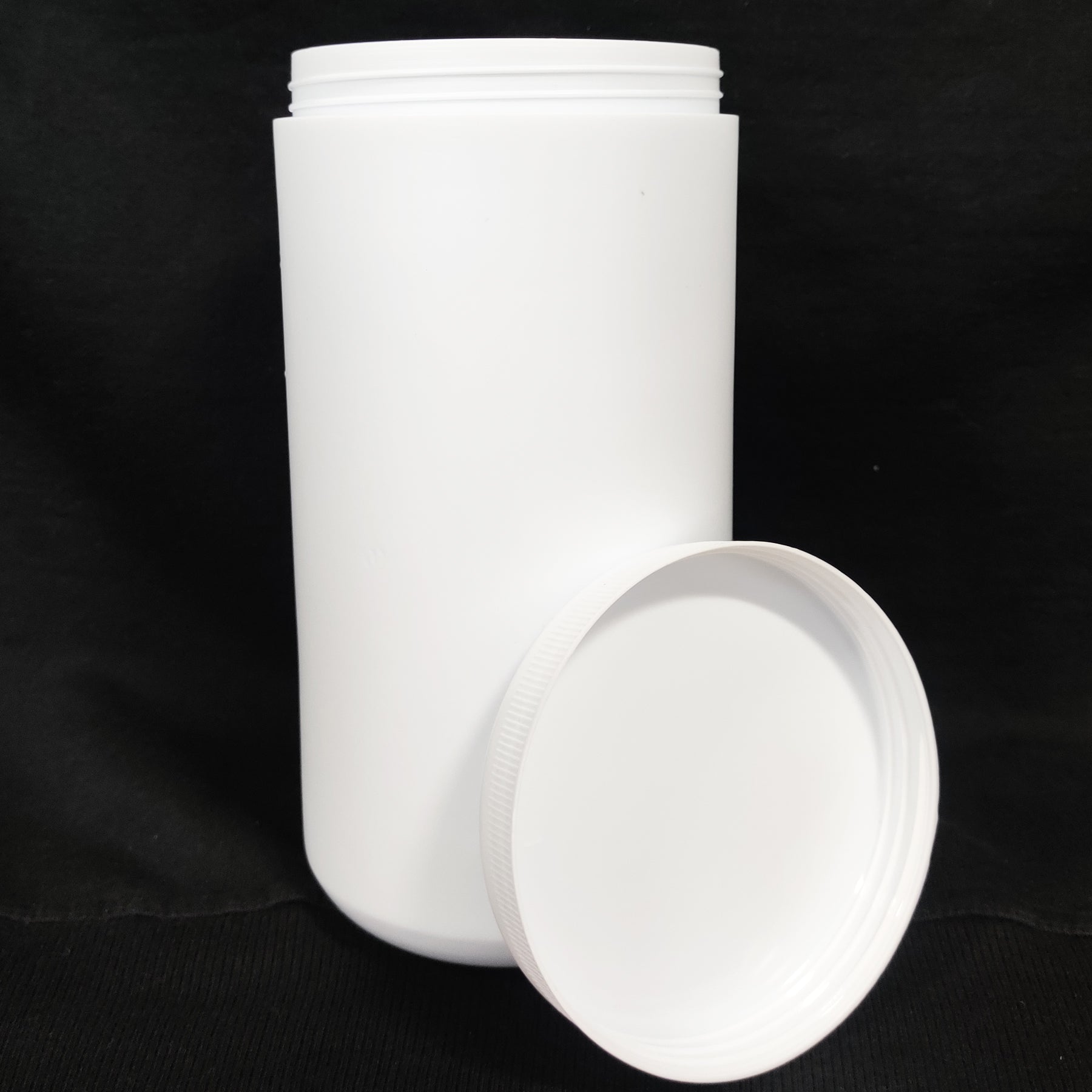 900ml White HDPE Empty Premium Jar for Tablets and powders. – Patco ...