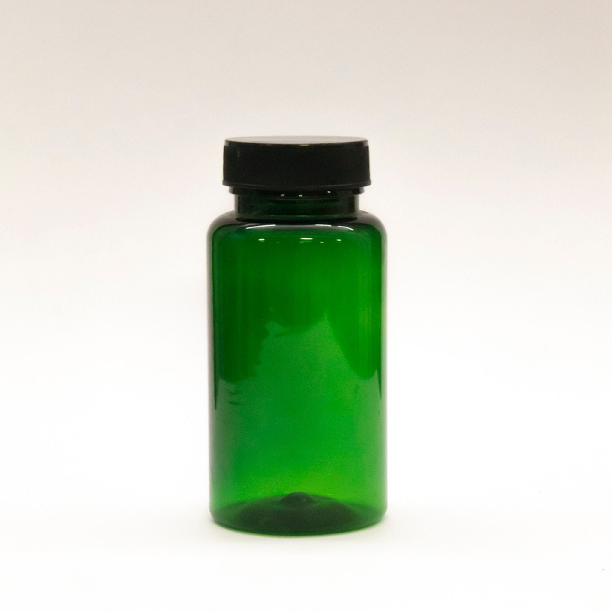 100ml PET Green Bottle: Secure Medicine Storage for Capsules and Powder ...